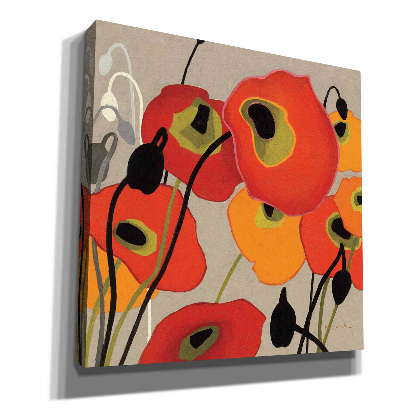 Epic Graffiti 'Mango Tango II' by Shirley Novak, Giclee Canvas Wall Art ...