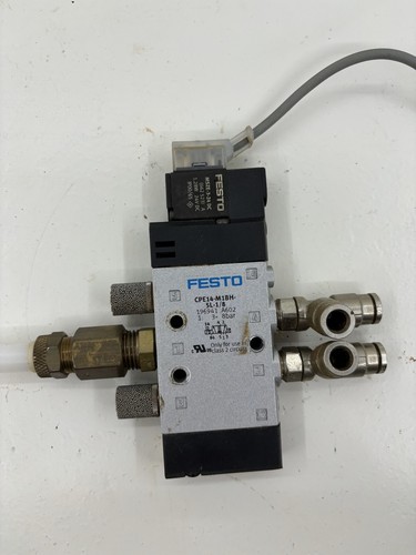 FESTO CPE14-M1BH-5L-1/8 196941 Solenoid Valve with MSZE-3-24DC | eBay