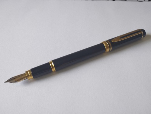 WATERMAN LE MAN 100 LEMAN IDEAL PARIS 18K GOLD nib M Fountain Pen | eBay