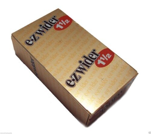 4 PACKS OF EZ WIDER 1 1/2 CIGARETTE ROLLING PAPERS,EZWIDER | eBay