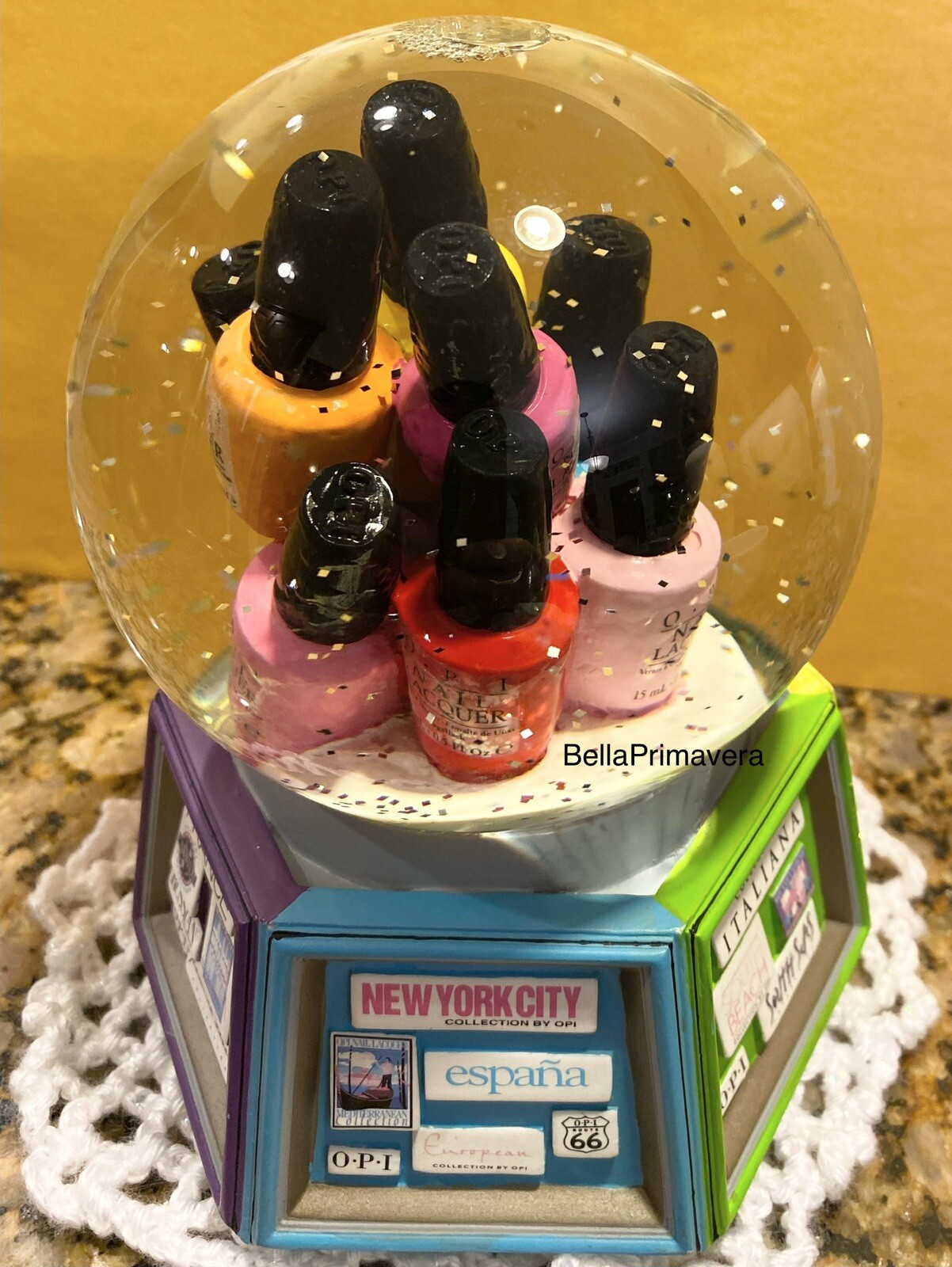 OPI Musical Snow Globe W/ Bell Crystal Ball Glitter | eBay