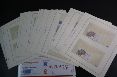 CKStamps6: Appealing Mint US PB & BK Stamps Collection In Pages( Face ...