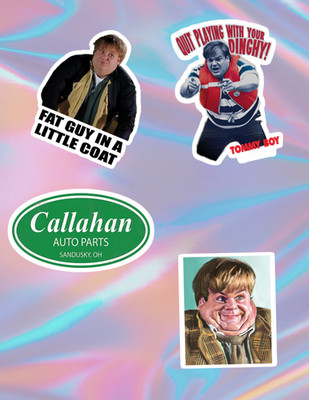 Tommy Boy 90s Movie 4pc Sticker Pack | eBay