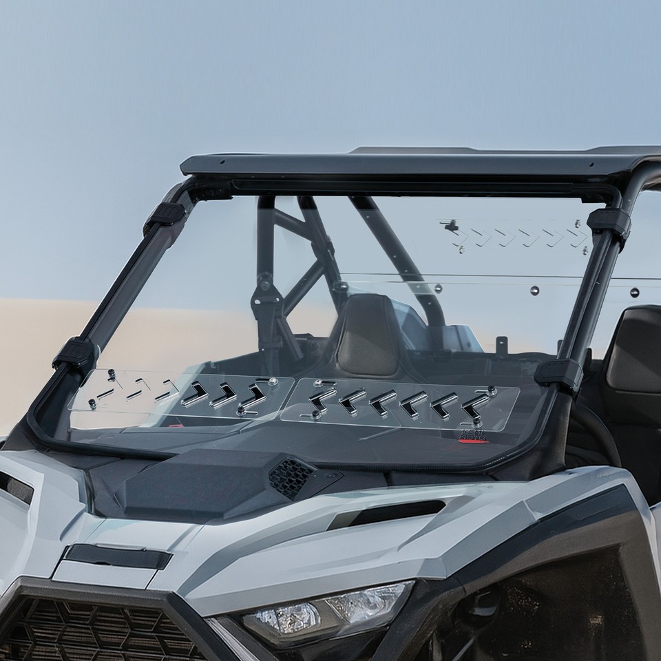 Vented Front Full Windshield Window For 2025-26 Polaris RZR PRO XP/4 ...