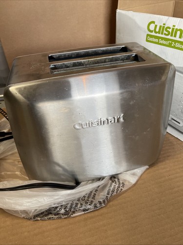 Cuisinart Custom Select 2-Slice Stainless Steel Toaster, Toasting 5 ...