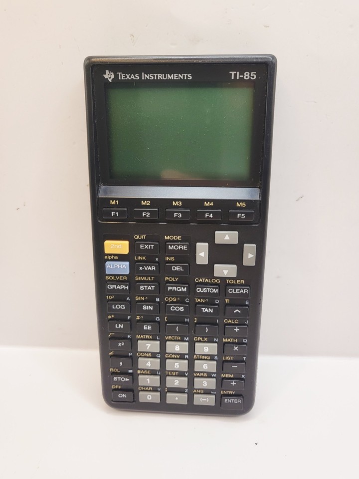 Texas Instruments TI-85 Graphing Calculator • 1993-1995 Era • Tested ...
