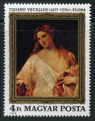 Hungary: 1976 Titian "Flora" Painting (2433) MNH | eBay