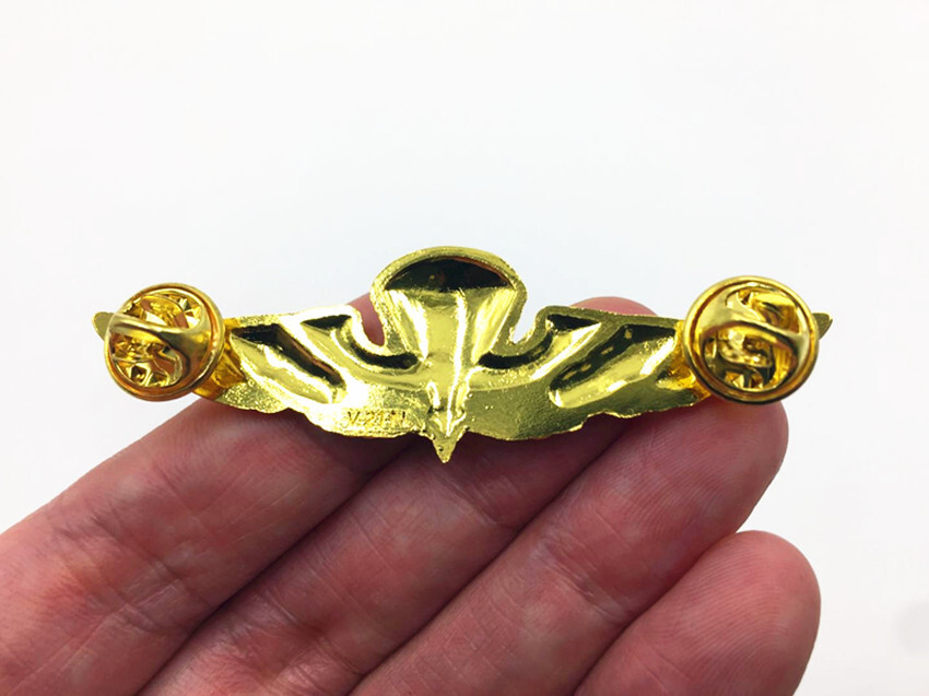 USMC Parachutist Insignia US Navy Parachutist Badge US Jump Wings Metal ...