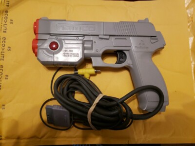OEM Namco Guncon Light Gun Gray NPC-103 for Sony Playstation 1 PS1 ...