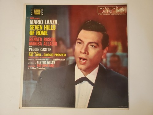 Mario Lanza - Seven Hills of Rome (Vinyl Record LP) | eBay
