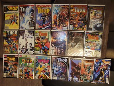 MARVEL COMICS LOT: THOR ANNUALS, SPECIALS, 1-SHOTS (1982 to CURRENT ...