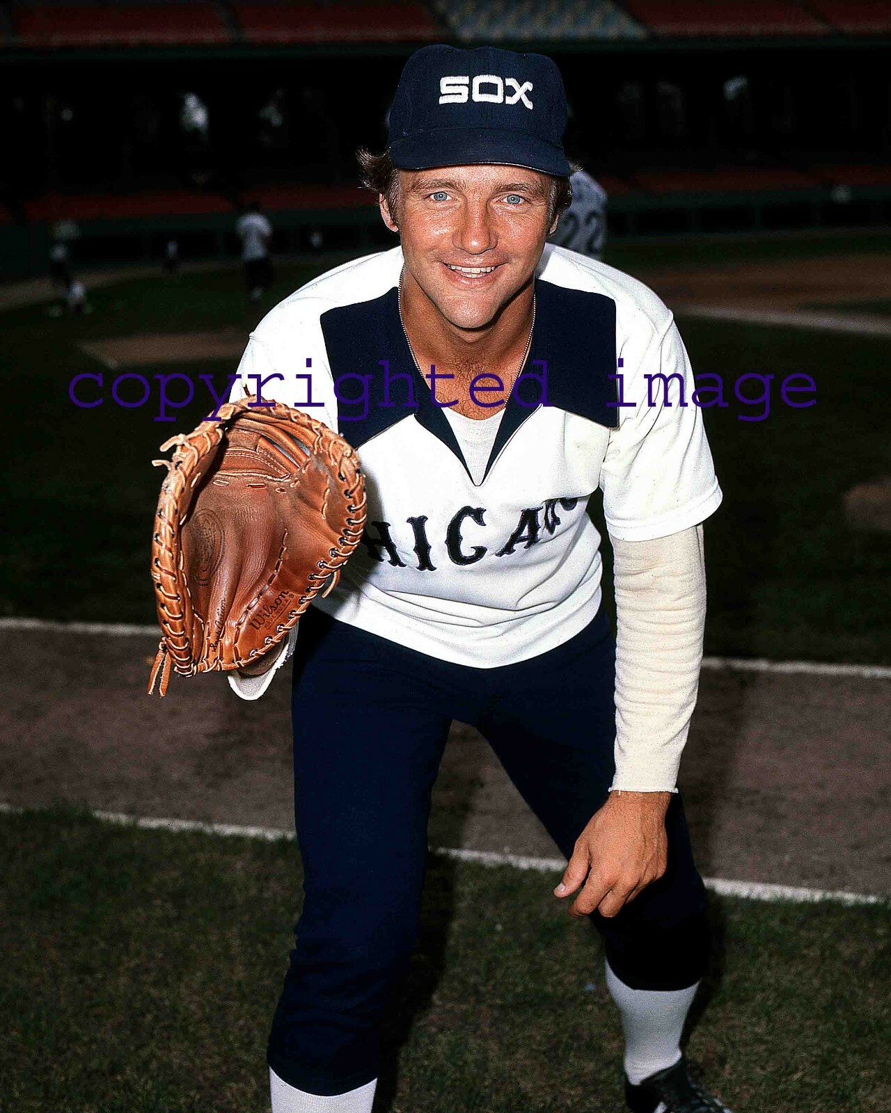 Ken Brett 1976-77 White Sox Comiskey Park TOPPS Color 8x10 A | eBay
