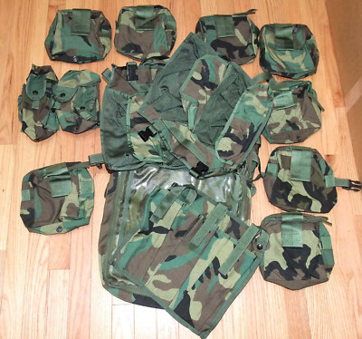 USGI Combat Medic Vest System (CMVS), Woodland, NOS 6532-01-446-2594 | eBay