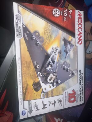 Meccano Building Set 15204 Flight Adventure Jet Planes Metal ...