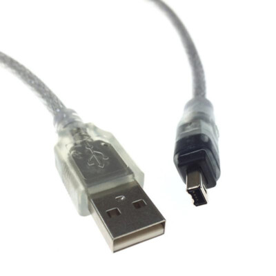 USB Cable FireWire IEEE 1394 for Mini DV MiniDV HDV Camcorder to Edit ...