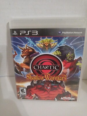 Chaotic: Shadow Warriors (Sony PlayStation 3, PS3, 2009) Complete In ...