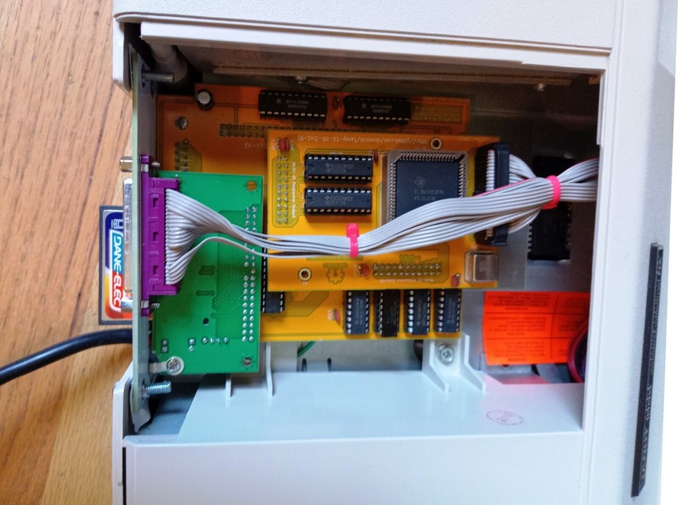 Tandy 1000 EX & HX 3-in-1 V2 Adapter NEW! RAM + Serial + Parallel XTIDE ...