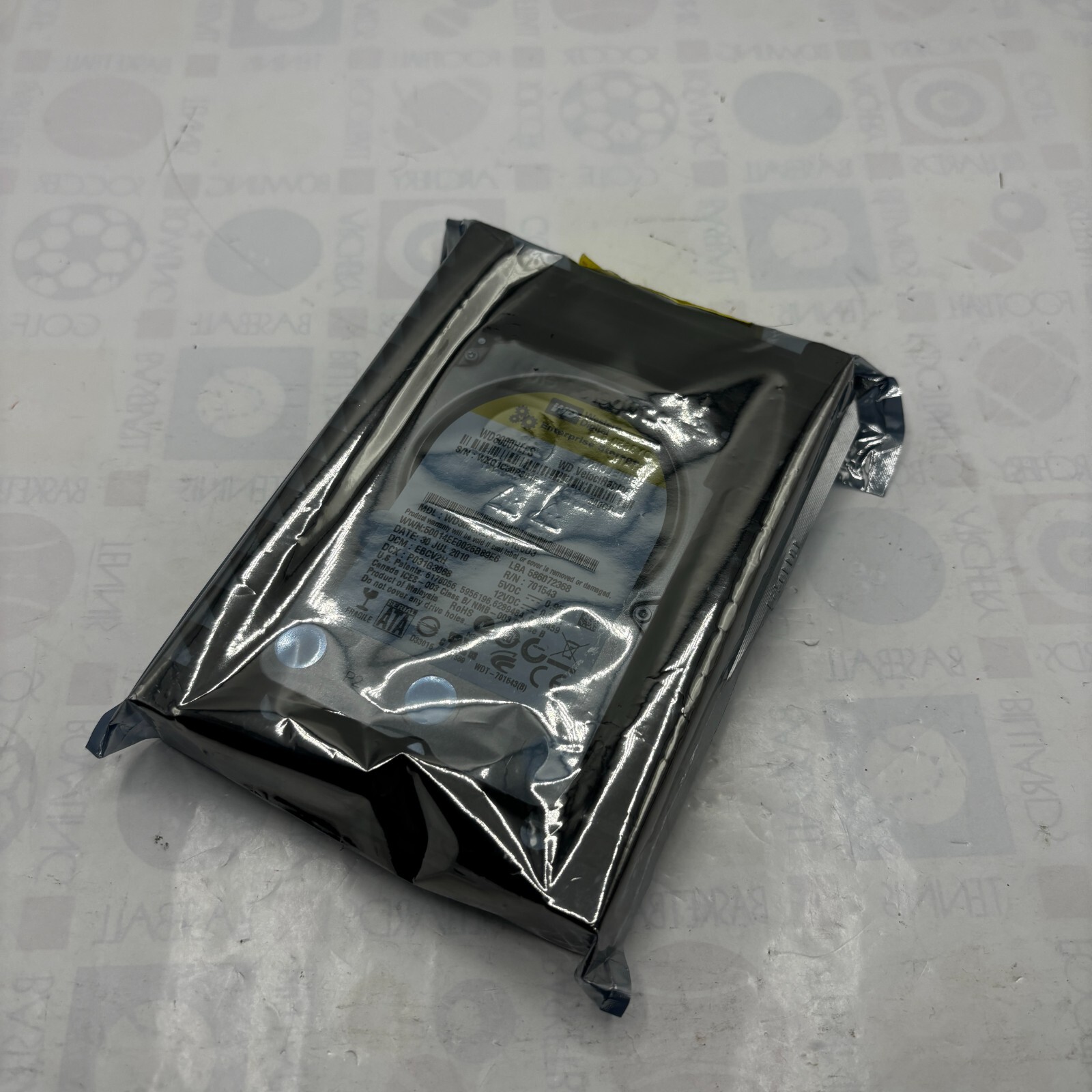 Western Digital WD3000HLFS Enterprise Storage 300GB WD VelociRaptor ...