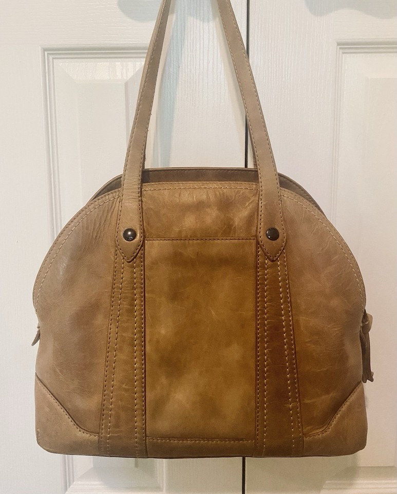 Frye Genuine Leather Shoulder Bag Purse Brown | eBay