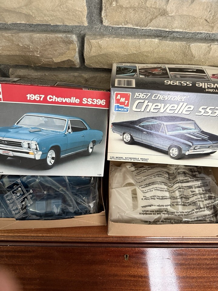 Two 1967 Chevelle SS396 Model Kits | eBay