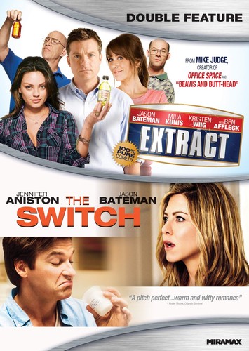Extract / The Switch (DVD) Jennifer Aniston Jason Bateman Mila Kunis ...