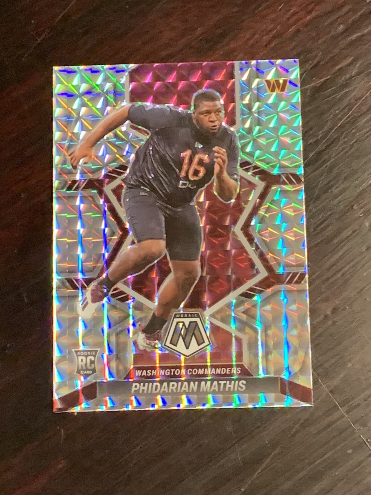 2022 Panini Mosaic Silver Prizm PHIDARIAN MATHIS Rookie RC #389 ...