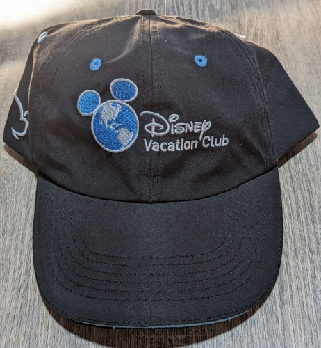 Disney Vacation Club DVC Baseball Hat Cap Black Adjustable Member ...