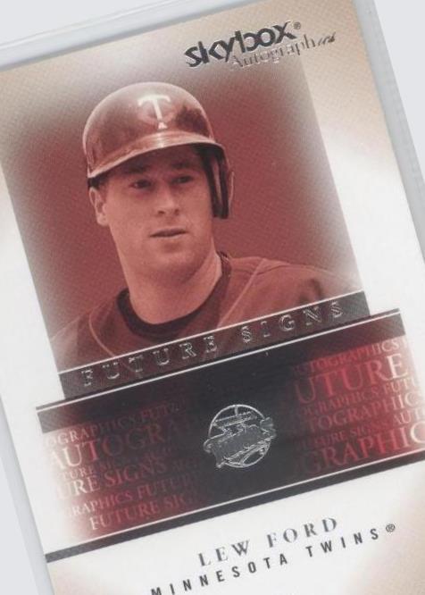 2005 Skybox Autographics - Future Signs Lew Ford #9 FS for sale online ...