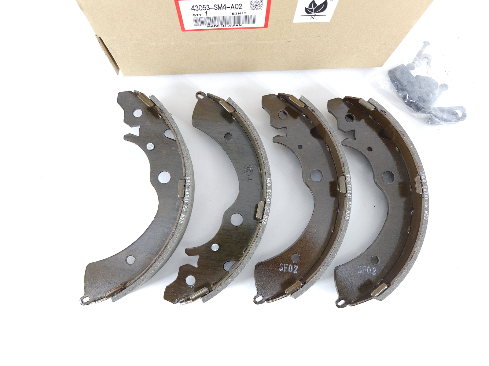 Genuine OEM Honda 43053-SM4-A02 Rear Brake Shoe Set 1990-2007 Accord | eBay