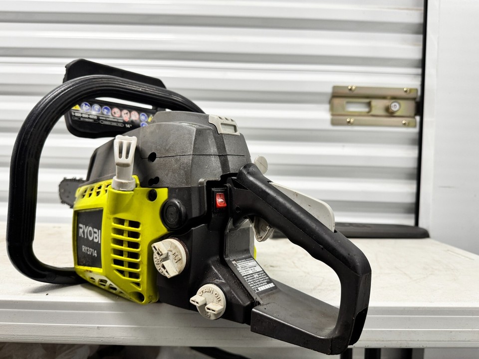 Ryobi RY3714 14 in. 37cc 2-Cycle Gas Chainsaw | eBay