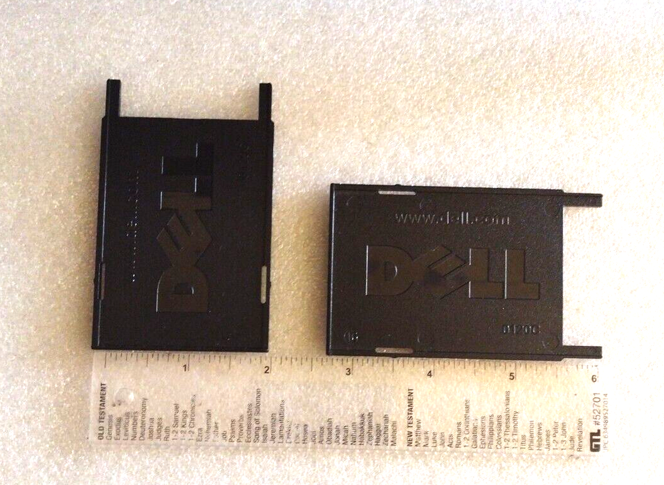 Two 0120C GENUINE DELL DUST PLASTIC COVER LATITUDE D530 PP17L (CD65 ...