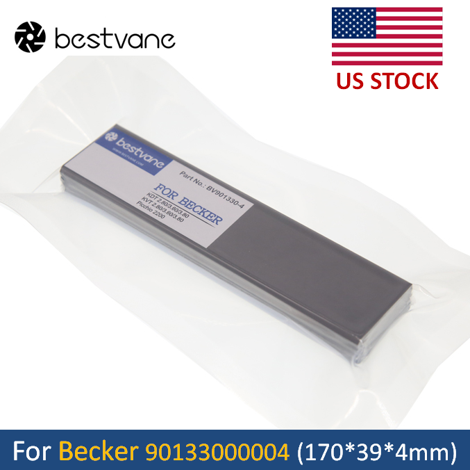 Carbon Vane 90133000004 WN124-034 for Becker KDT/KVT2.80/3.60/3.80 ...