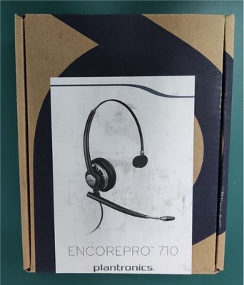 Plantronics 78712-101 EncorePRO 710 Wired USB Headset, Black ...