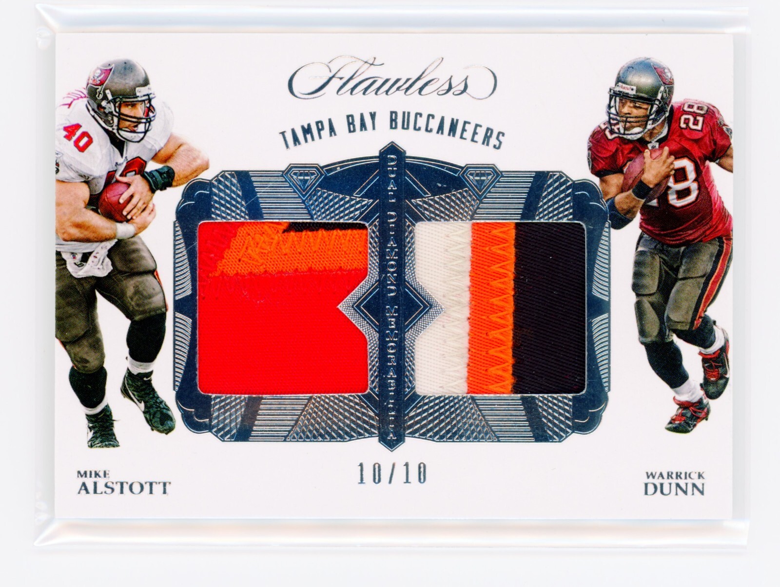 2017 Panini Flawless - Dual Diamond Memorabilia Silver #DD-3 Warrick ...