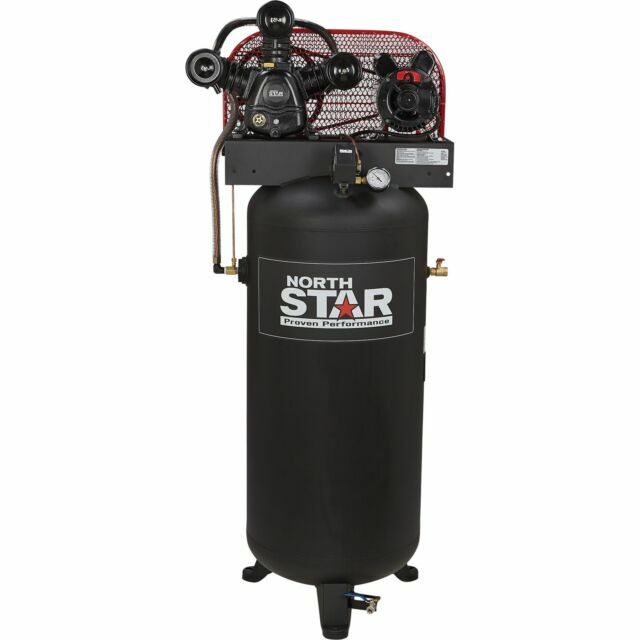 NorthStar Electric Air Compressor 5 Hp 60 Gallon Vertical Tank - Brown ...