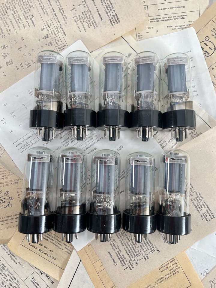 10 x 6P3S / 6L6GT / 6L6 Foton TUBES NOS Made in 60s | eBay