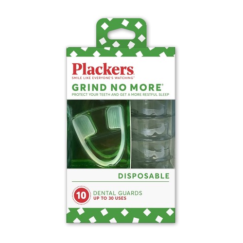 Plackers Grind No More Night Guard Nighttime Protection for Teeth Sleep ...