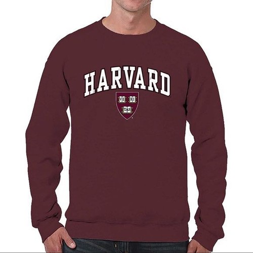 Harvard Crimson Gameday Crewneck Sweatshirt, Maroon, Unisex Size Small ...