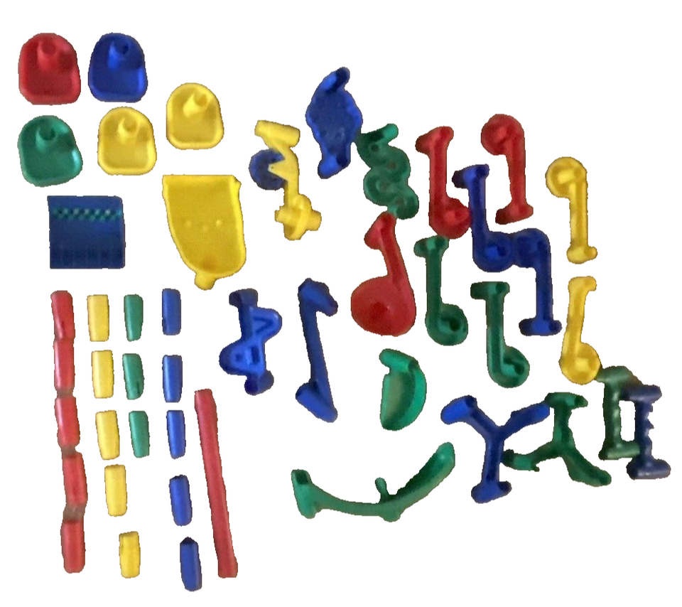 Vintage Discovery Toys Original MarbleWorks Marble Run Set 48 pieces | eBay