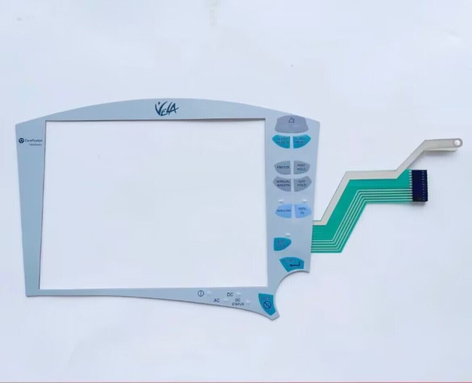 NEW Keypad Switch and touch glass for VELA T Bird Ventilator 16532-00 ...