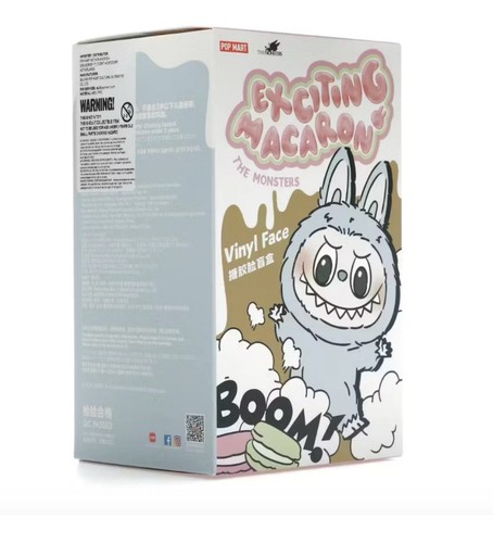 Authentic Exciting Macaron LABUBU The Monsters Vinyl Plush Blind Box ...