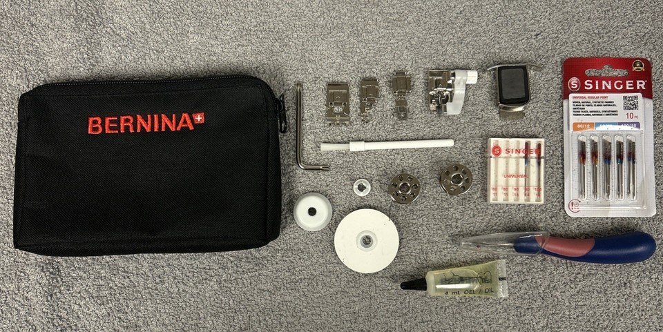 BERNINA B215 Simply Red Sewing Machine - Great Used Condition | eBay