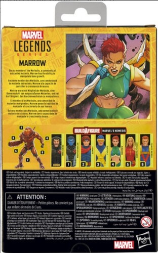 X-Men Comics - Marvel Legends - Marrow Action Figure & Nemesis BAF ...