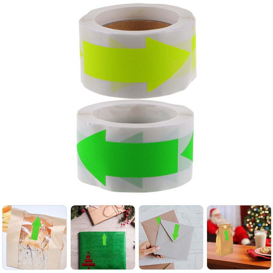 2 Rolls Small Label Stickers Self Adhesive Indicator Sign Labels | eBay ...