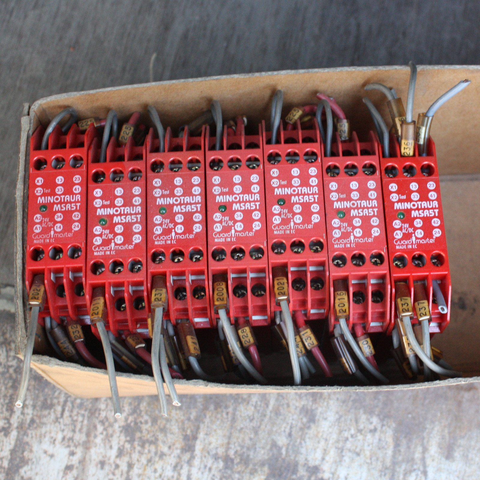 Allen Bradley Guard Master MINOTAUR 440R- B23020 MSR5T SAFETY RELAY | eBay