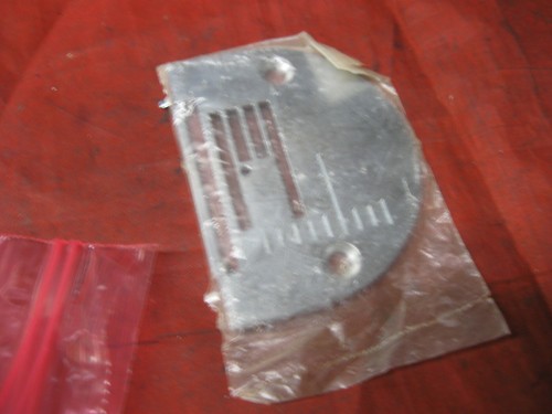 White 599 Sewing Machine Straight Stitch Needle Plate Vintage | eBay
