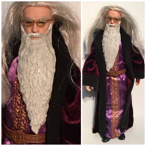 ALBUS DUMBLEDORE DOLL Harry Potter 2018 Mattel Outfit Cape Glasses ...