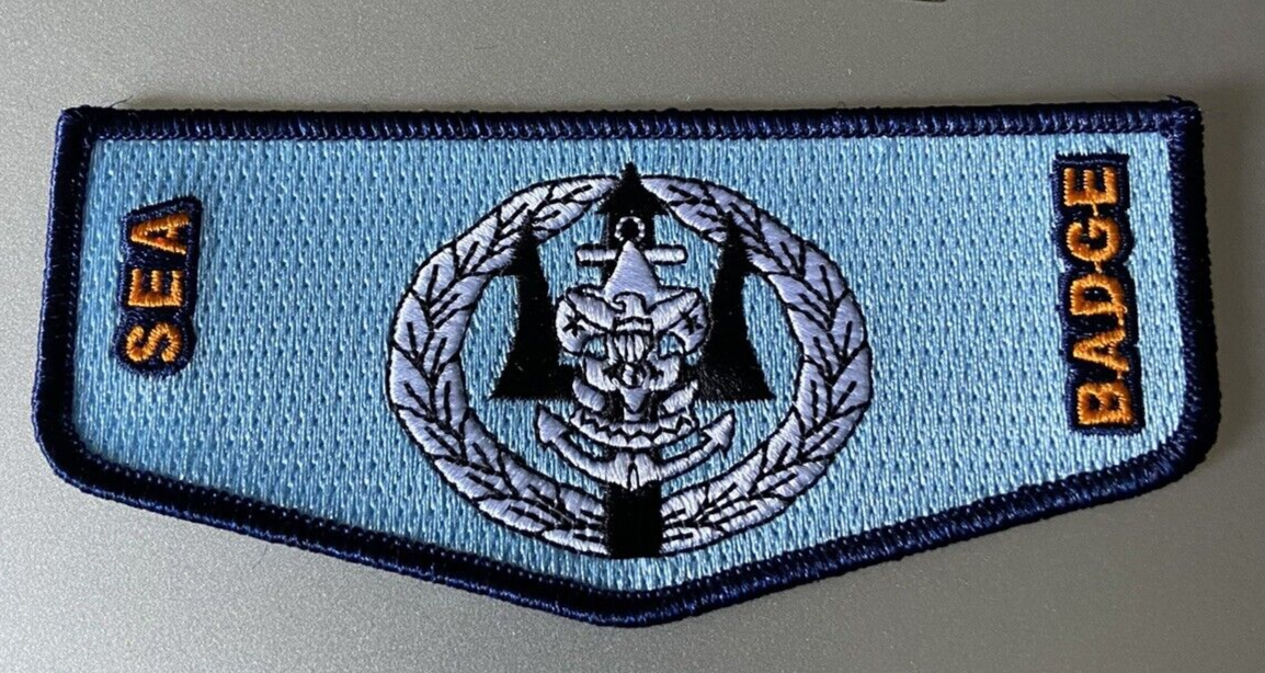 BSA: 1st Issue (100 sets made) Sea Scout/Sea Badge Pocket and Flap ...