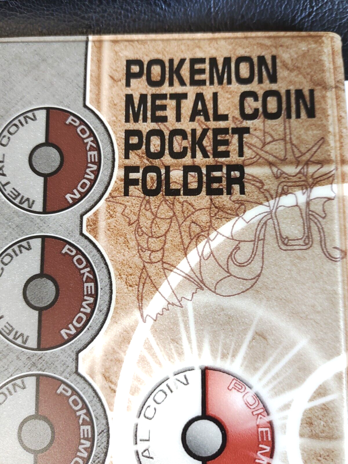 Pokemon Metal Coin Pocket Folder Booklet Meiji Not For Sale Vintage ...