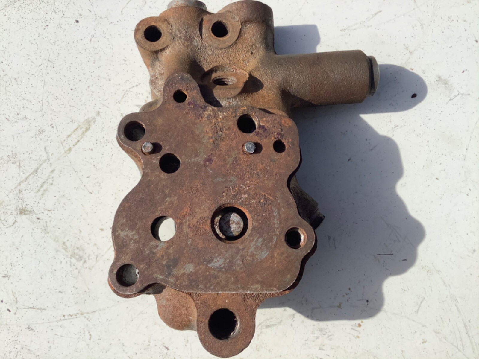 VINTAGE HARLEY-DAVIDSON KNUCKLEHEAD PANHEAD MOTORCYCLE ENGINE OIL PUMP ...